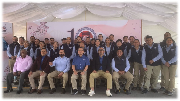 Vuteq Industries Mexico, S.A. DE C.V.が創立10周年 | ニュース&トピックス | ビューテック株式会社
